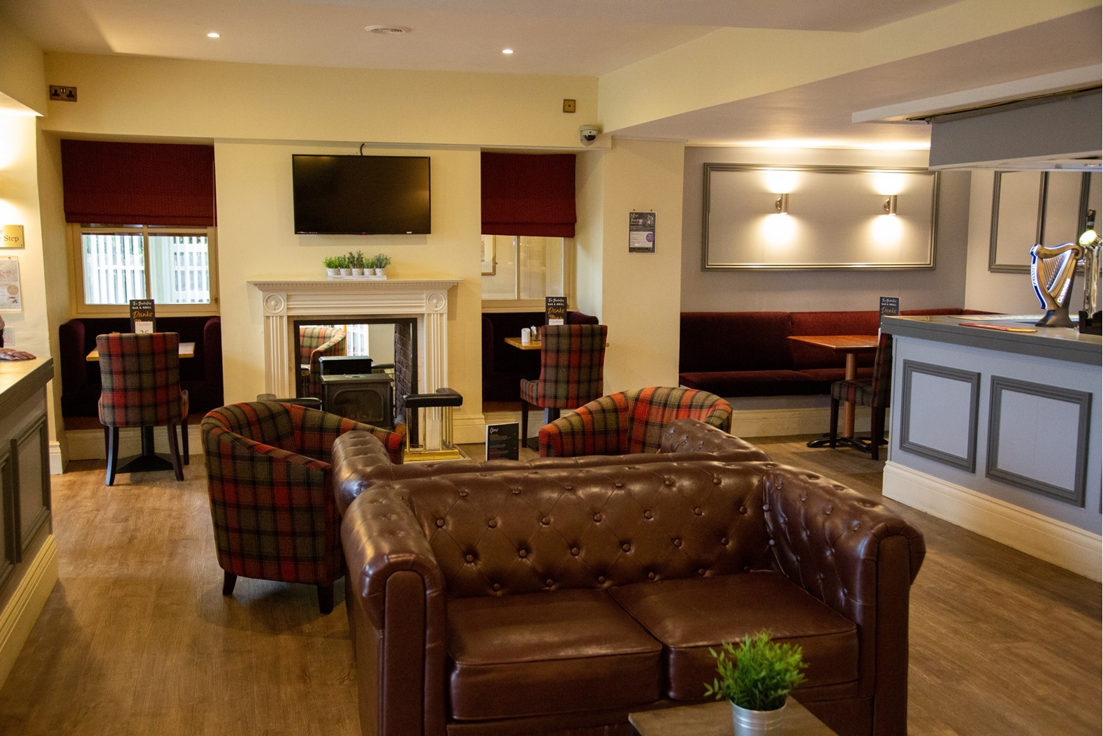 The Gables Hotel in Falfield, Gloucestershire. Near Bristol.